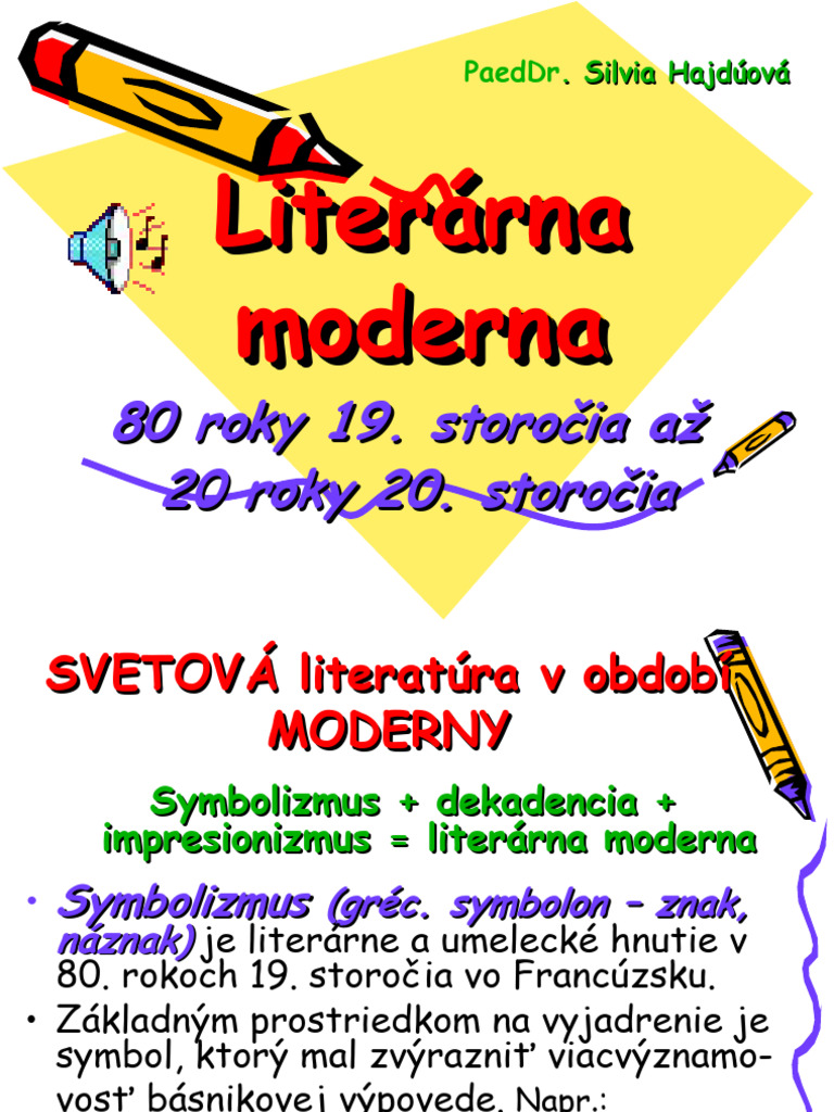 Literarna MODERNA | PDF
