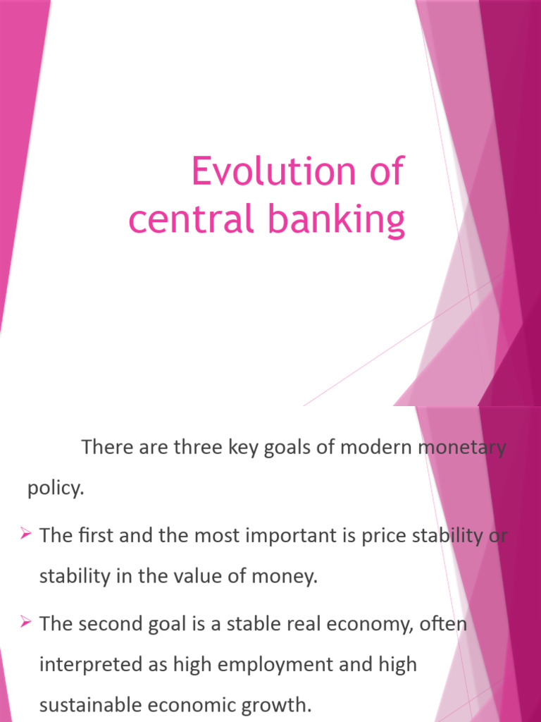 History and Role of Central Banking | PDF | Central Banks | Economies