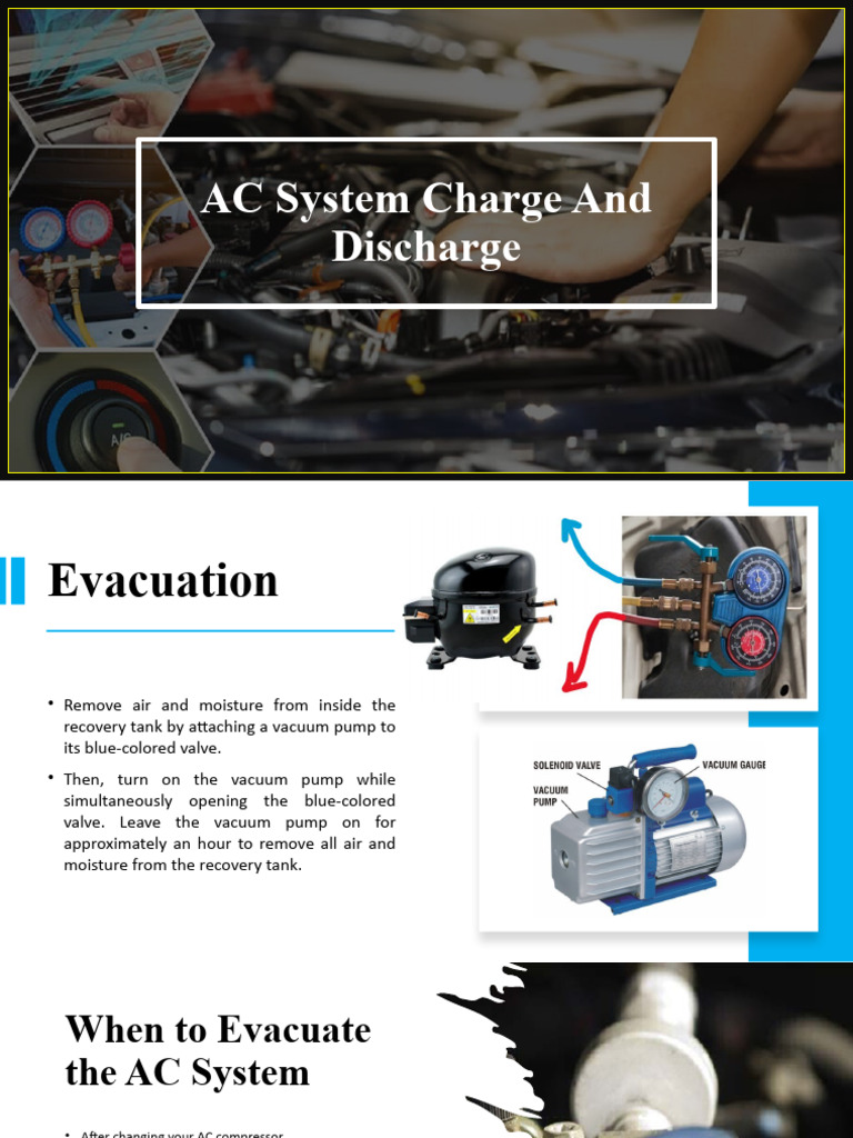 AC System Charge and Discharge | PDF | Mechanical Engineering ...