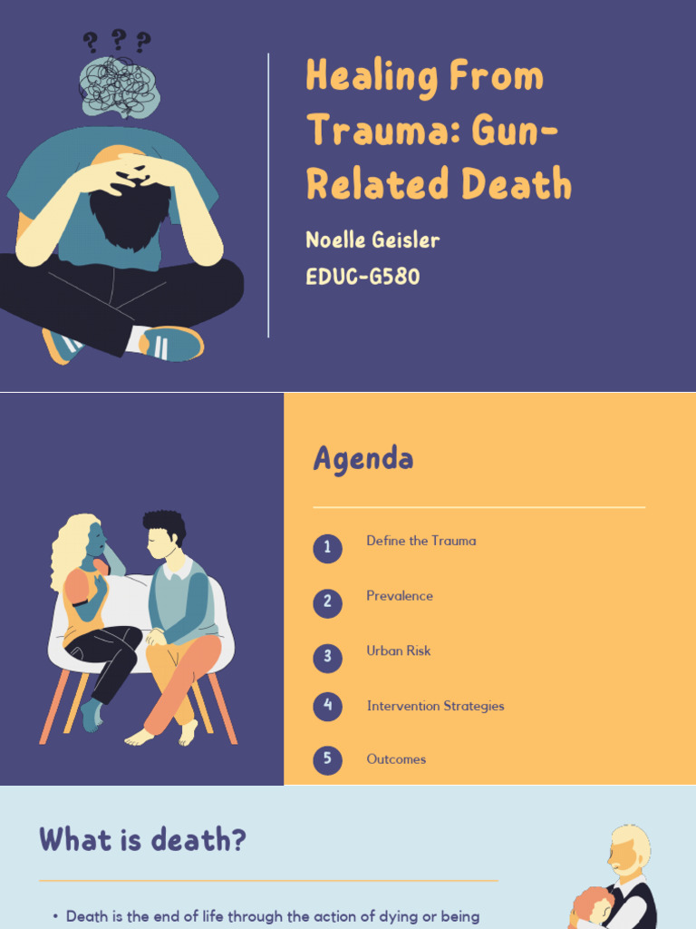 Healing From Trauma Gun-Related Death | PDF | Grief | Cognitive ...