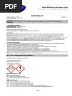 Ficha de Datos de Seguridad Diversey | PDF | Agua | Higiene Ocupacional