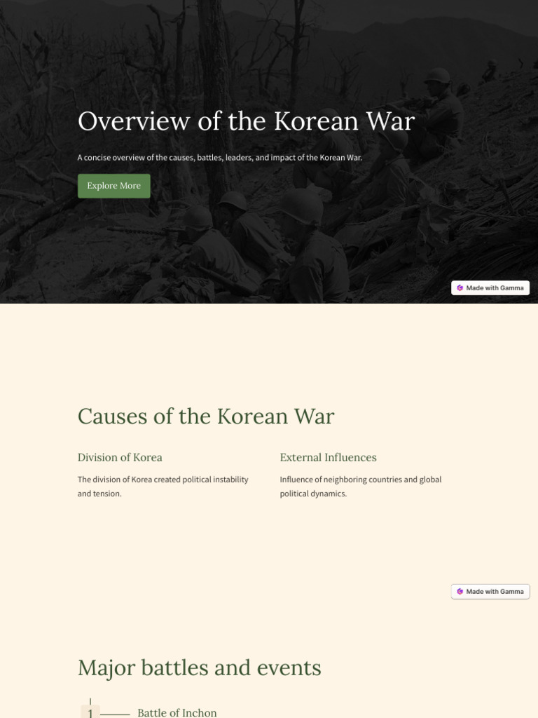 The Korean War | PDF