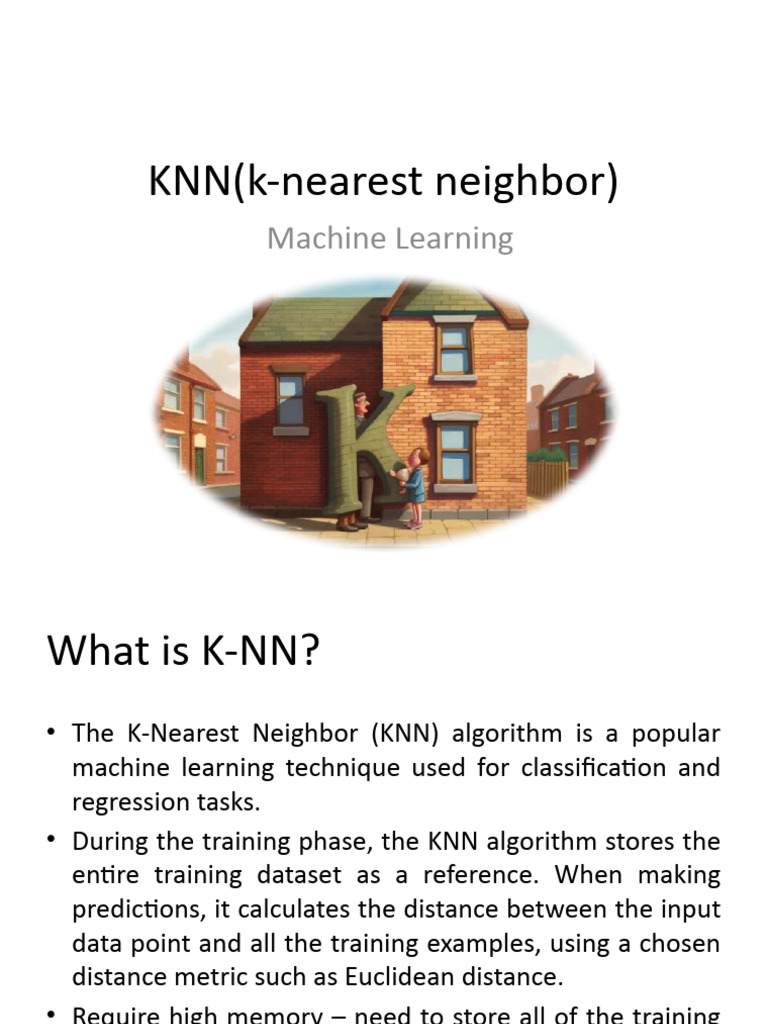 KNN (K Nearest Neighbor) | PDF | Applied Mathematics | Algorithms