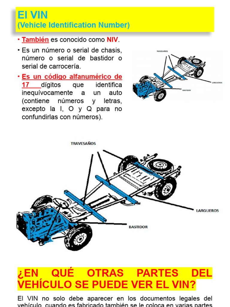 Numero Vin | PDF | Economía del transporte | Transporte