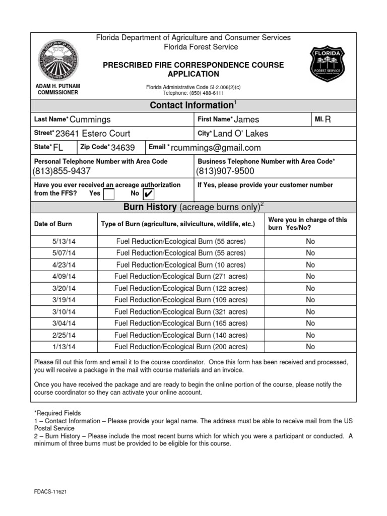 Burn Boss Form | Download Free PDF | Mail
