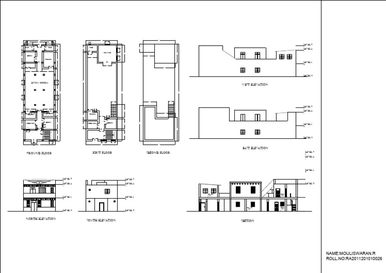 Working Drawing Model | Download Free PDF | Room | Home