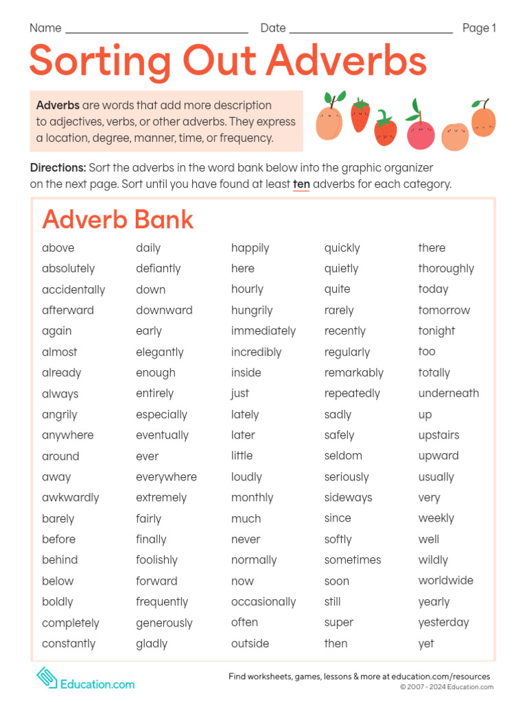Sorting Out Adverbs | PDF | Adverb | Semantic Units Sorting Out Adverbs | PDF | Adverb | Semantic Units