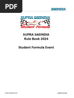 Formula Student Spain Rules 2025 | PDF | Vehicles | Transport