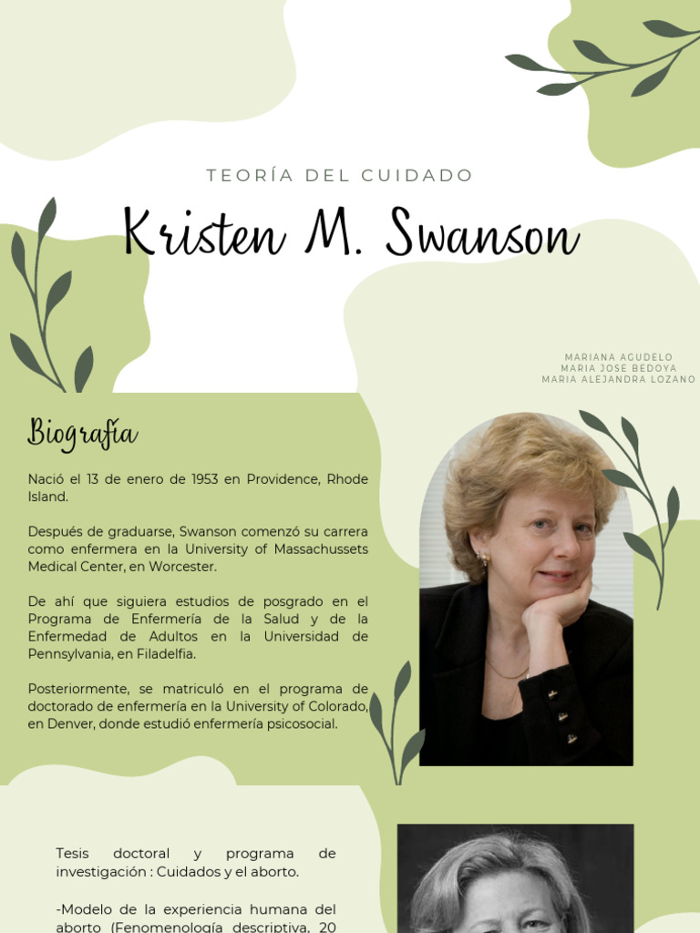 Teoria Kristen Swanson | Descargar gratis PDF | Enfermería
