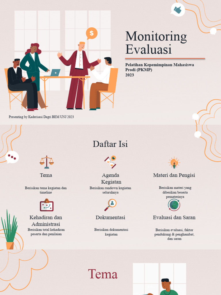 Template Monev PKMP 2023 | PDF