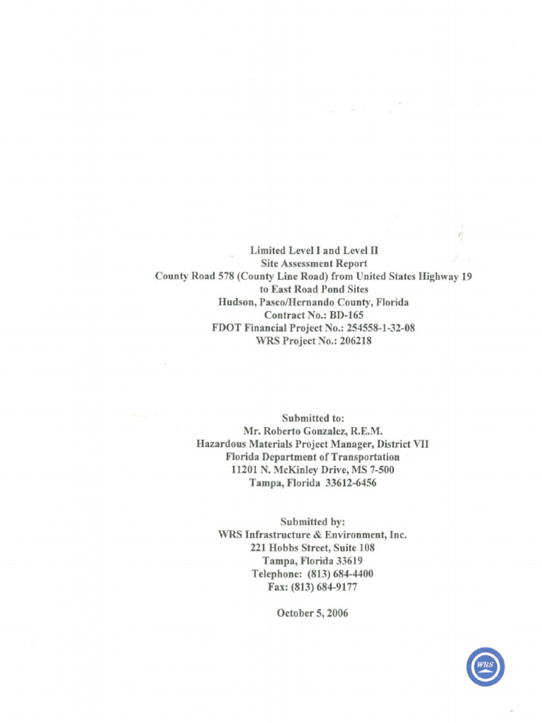 Level I and Level II Report | PDF | Earth Sciences | Natural Environment
