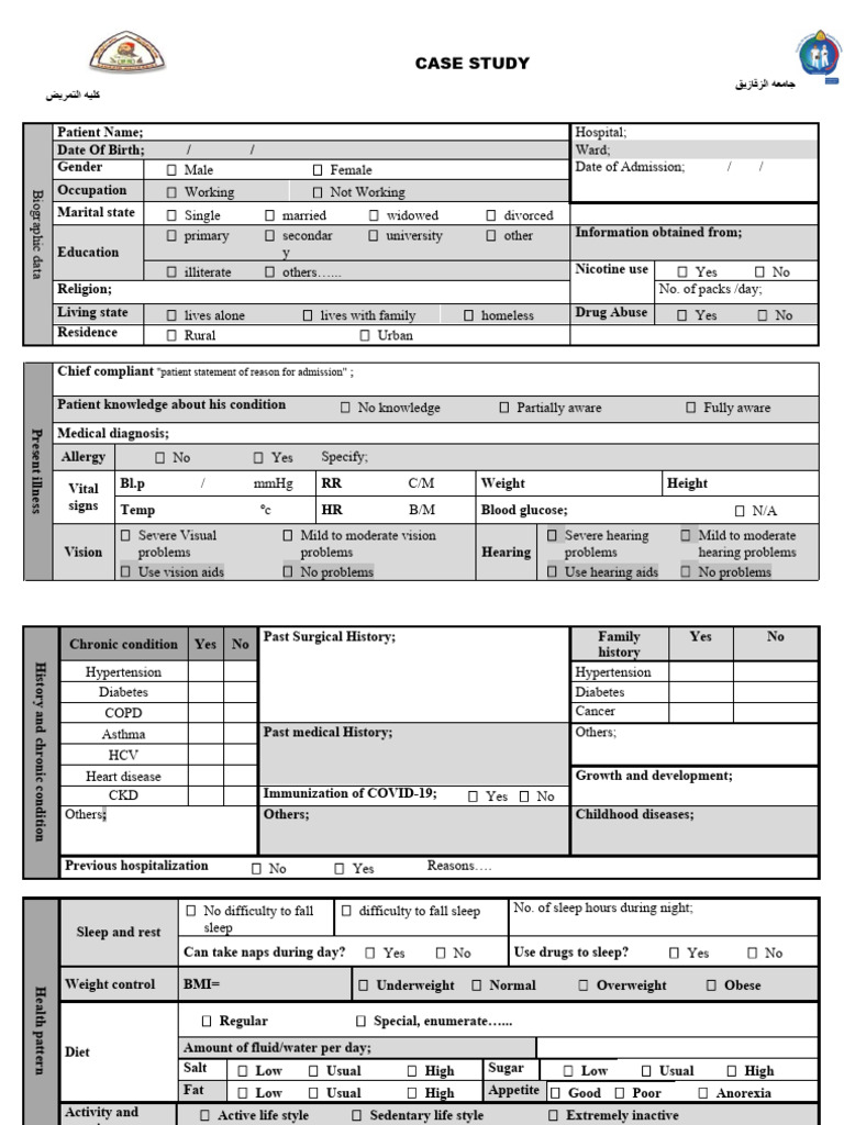 CASE STUDY 2021 + process | PDF | Obesity | Chronic Condition