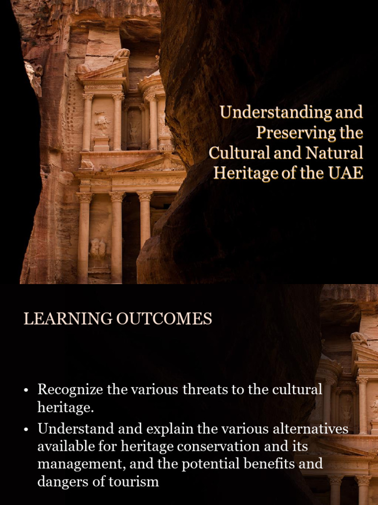 Understanding - Preserving The Cultural and Natural Heritage 1 | PDF ...