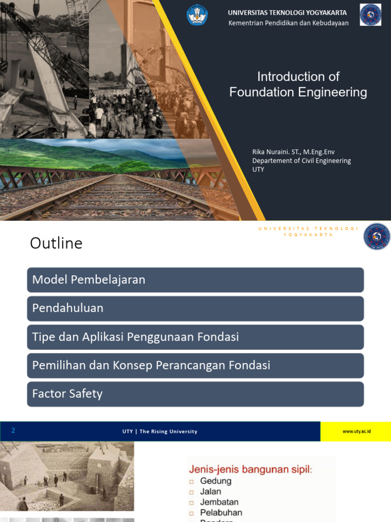 Pengenalan Pondasi - M2 | PDF