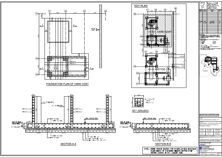 S-02 R1 Foundation Plan and Details Hard Coat (Scrubber) 13.03.2024 | PDF