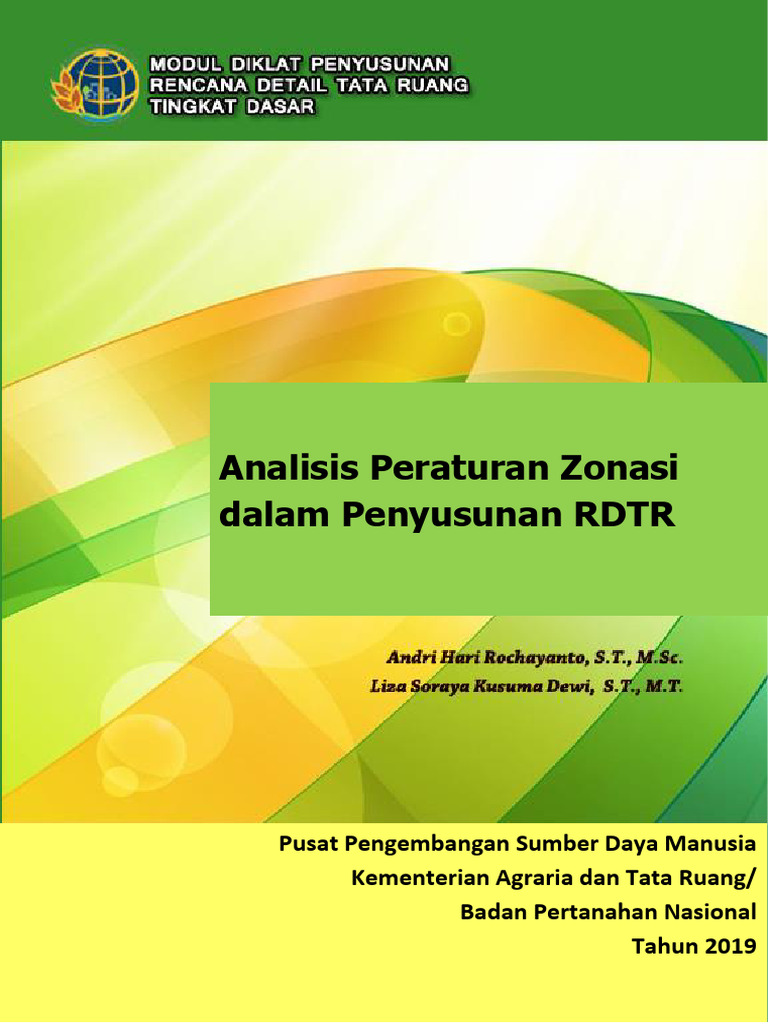 Analisis Peraturan Zonasi Dalam Penyusunan RDTR | PDF