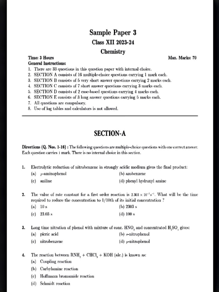 Molar Conductivity in Chemistry Exam | PDF | Amine | Acid