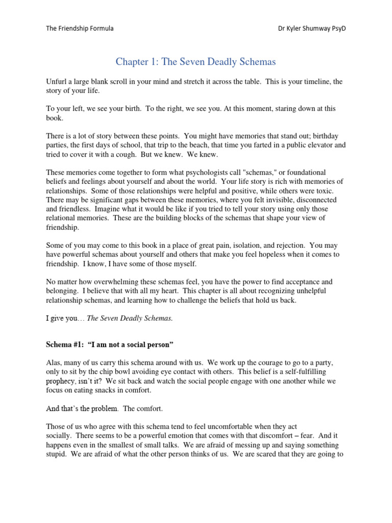 The Friendship Formula Free Sample | PDF | Friendship | Empathy