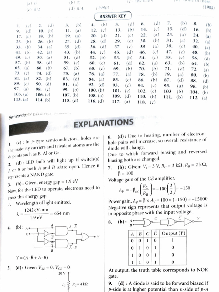 12 Th Last 2 Chapter | PDF | P–N Junction | Bipolar Junction Transistor