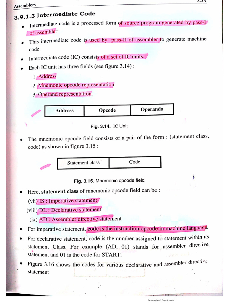 SS Intermediate Code | PDF