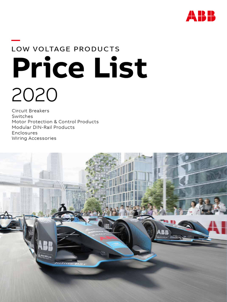 ABB Price LIST 23-2-2020 PDF | PDF | Electrical Engineering | Electronics