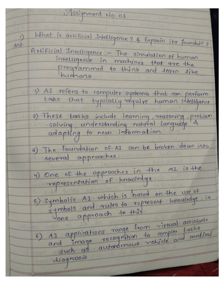 Ai Assignments Pdf
