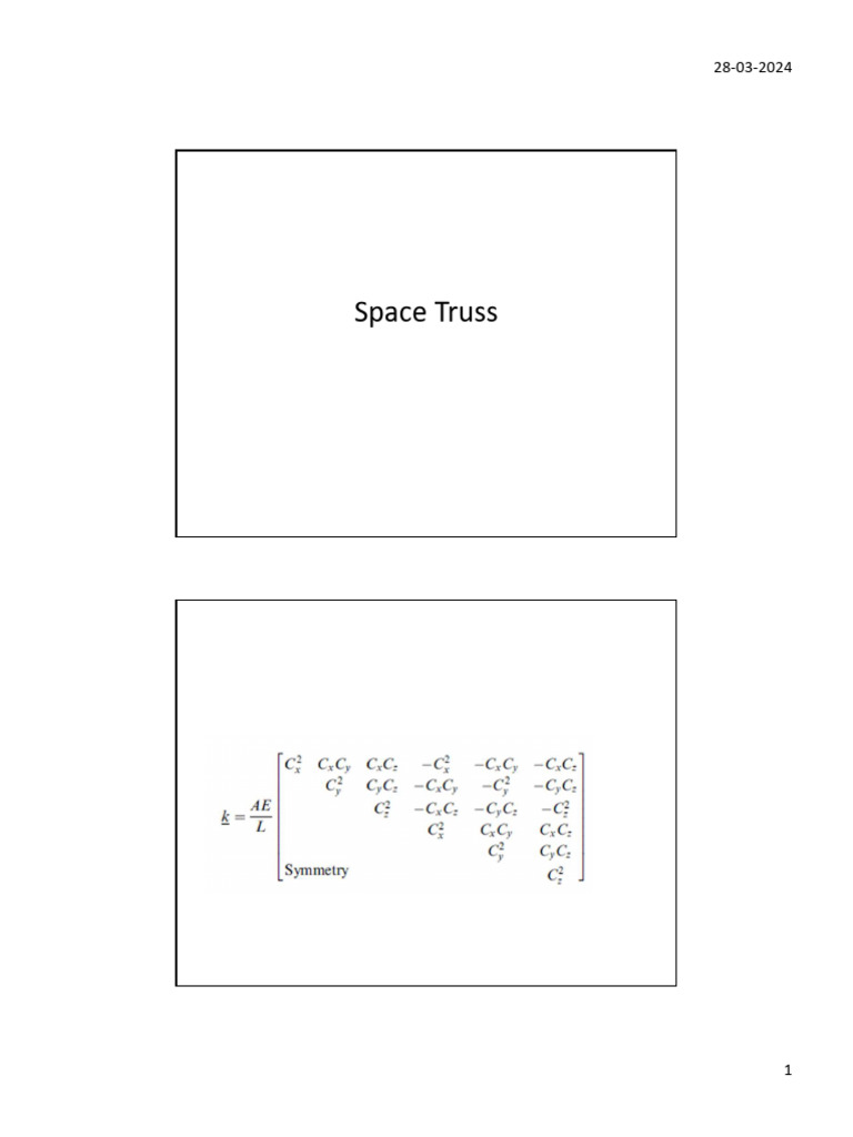 Space Truss Grid | PDF