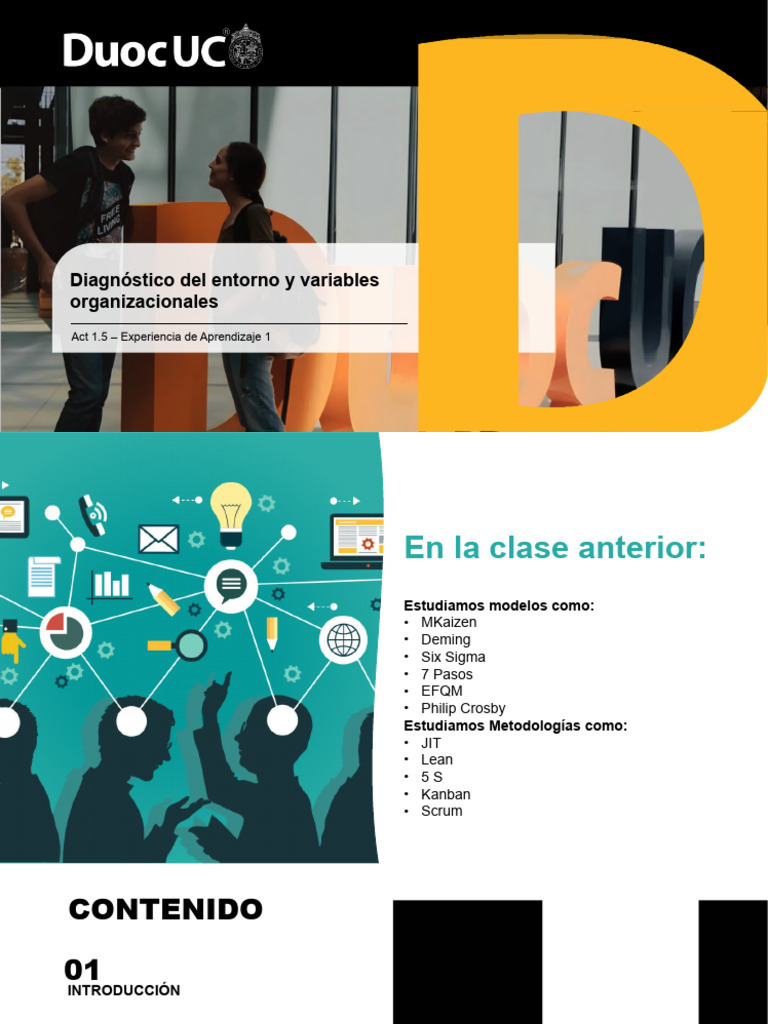 Act - 1.5 - Diagnóstico Del Entorno y Variables Organizacionales | PDF | Análisis FODA | Cadena ...