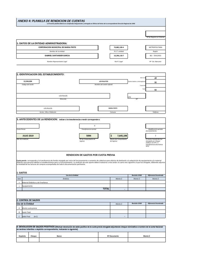 Nuevo Formato Anexo 4 | Descargar gratis PDF | Cheque | Bancos