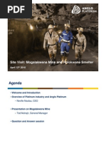 Impala Bafokeng Operations Overview | PDF | Mining | Materials
