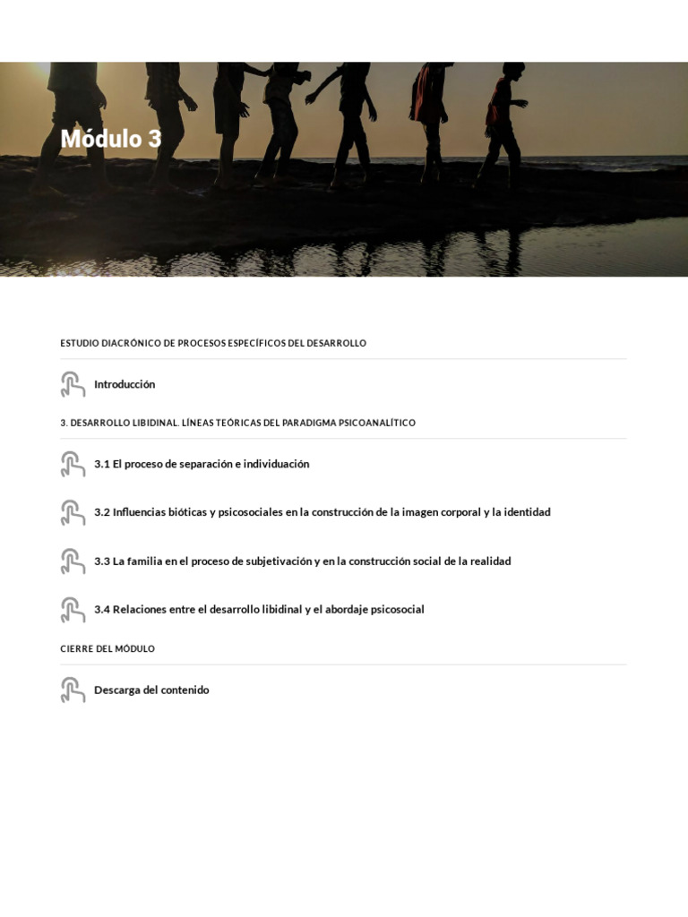 Módulo 3 | PDF | Teoría de apego | Complejo de Edipo
