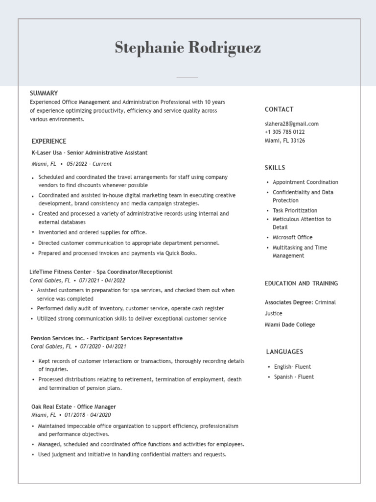 Stephanie - Rodriguez - Resume FINAL | PDF | Databases | Computing