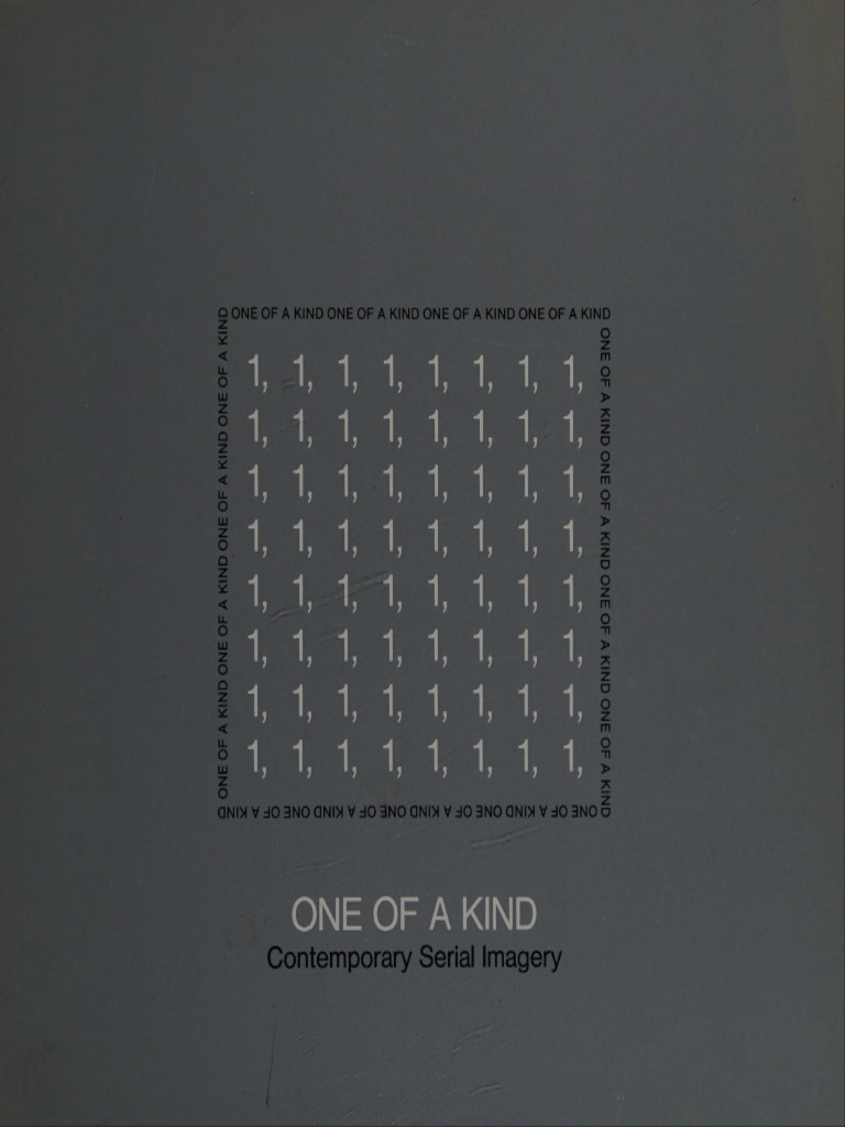 One of A Kind Contemporary Serial Imagery (Edward Leffingwell, John ...