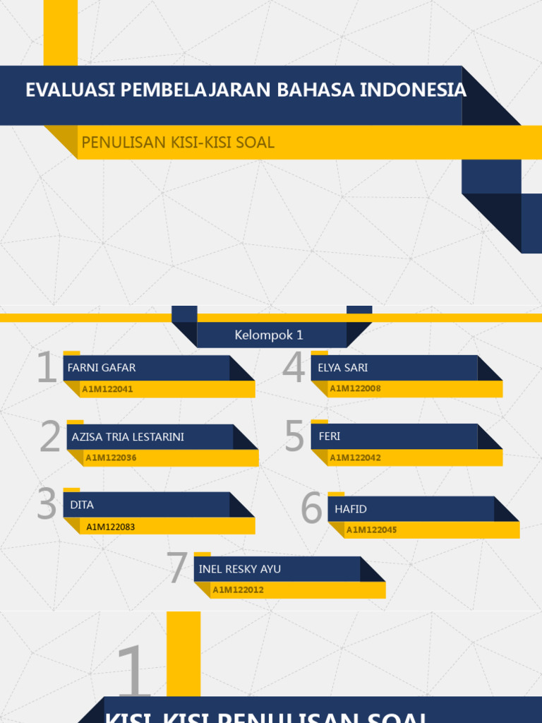 Presentasi EPBI Klompok 1 | PDF