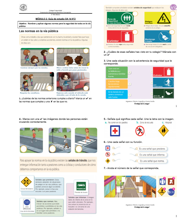 Guia N°2 - Oa 14 | PDF