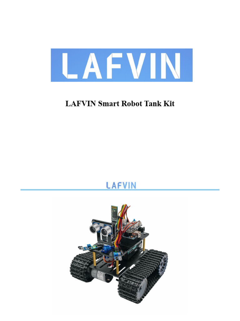 LAFVIN Smart Robot Tank Kit | Download Free PDF | Arduino ...