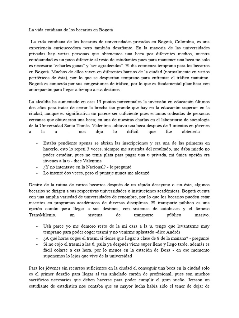 CR Ónica | PDF | Bogotá