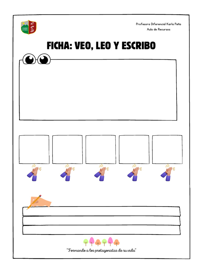 Actividades de VEO, LEO y ESCRIBO | PDF | Artes del Lenguaje y Comunicación