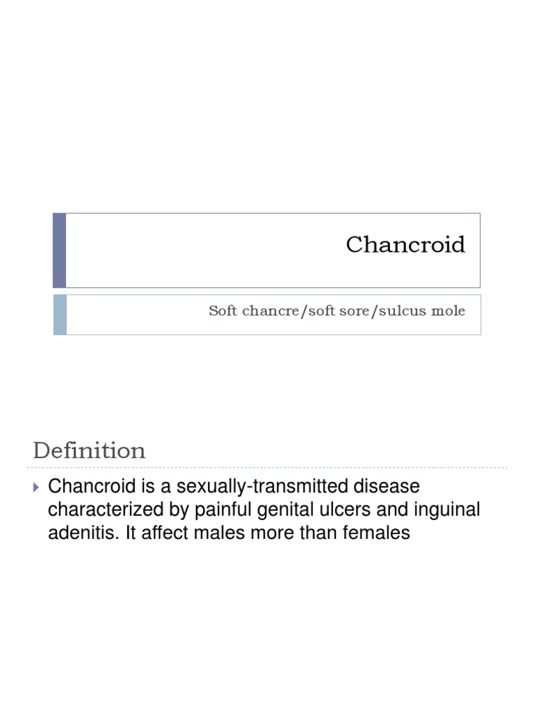 Chancroid: Symptoms and Treatment Guide | PDF