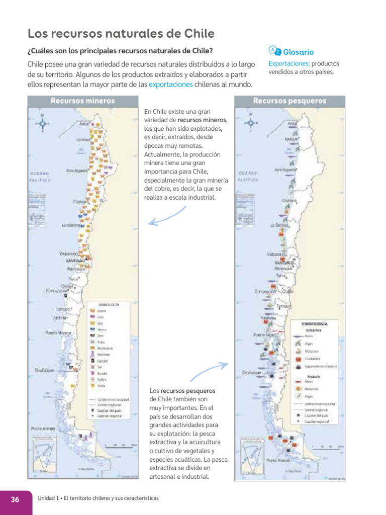 Recursos Naturales de Chile | PDF | Chile | Minería