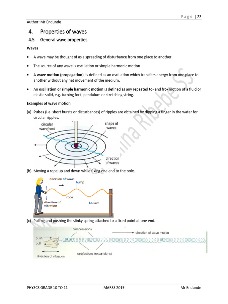 Waves | PDF | Waves | Frequency