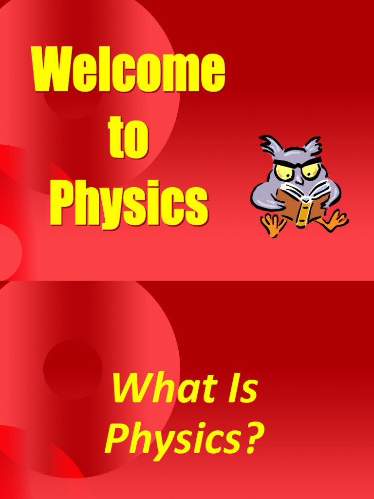 Chap 1 | PDF | Physics | Physical Sciences