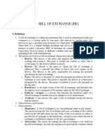 International Bill of Exchange Template | PDF | Negotiable Instrument ...