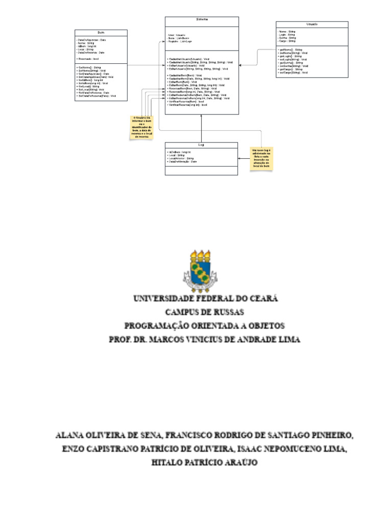 Requisitos e Driagrama de Classes POO | PDF | Autenticação | Senha