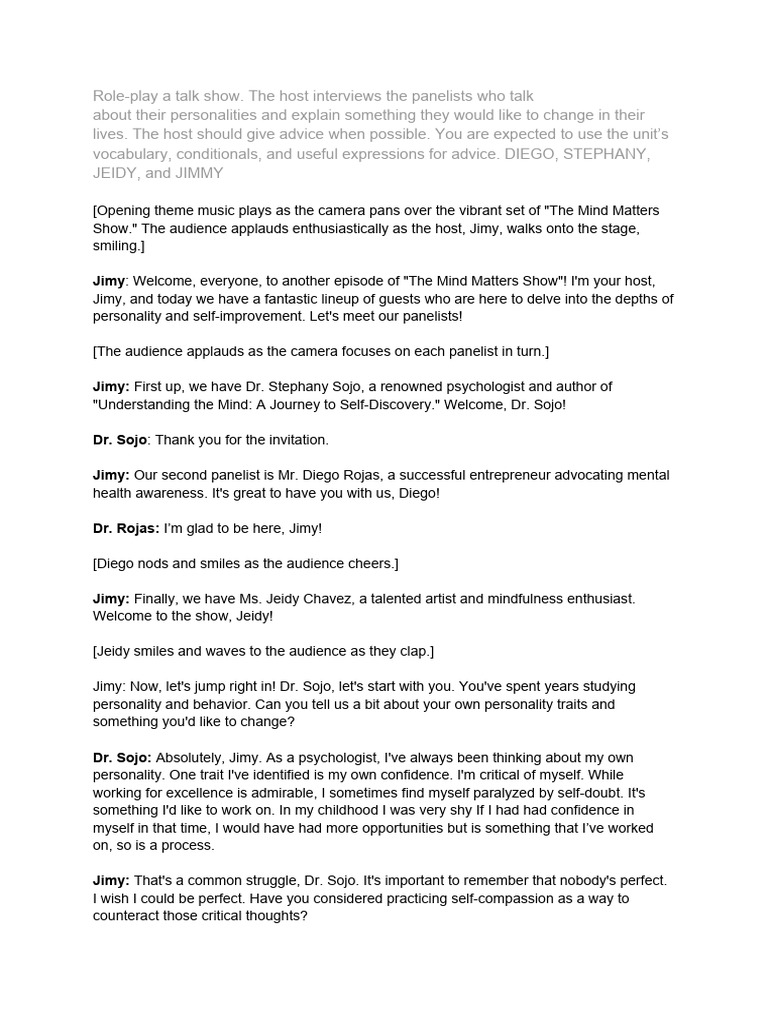 I08 ALP Script | PDF | Psychology | Behavioural Sciences