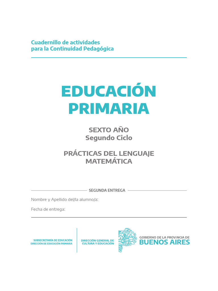 Actividades de Sumas y Restas 6° Grado | PDF | Comunicación ...