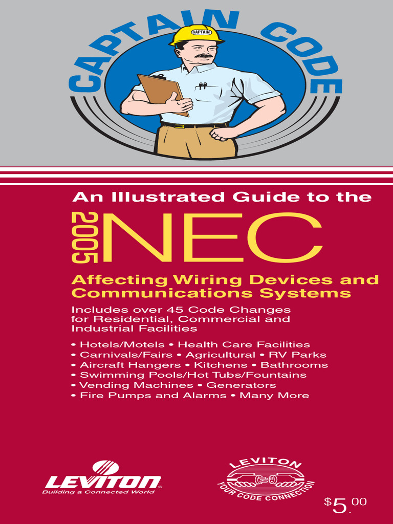 NEC 2005 - Pocket Guide (Leviton) | PDF | Electrical Wiring | Countertop
