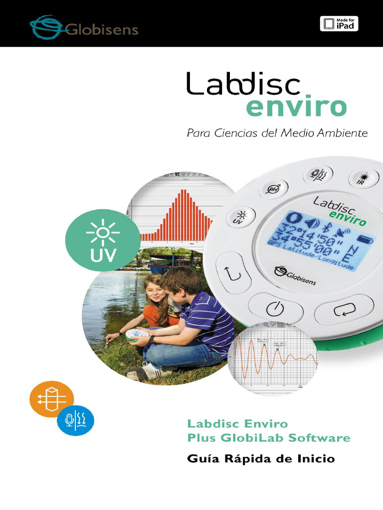 LabDisc ENVIRO Quick Start Guide Es | PDF | Yo pad | Software de la aplicacion