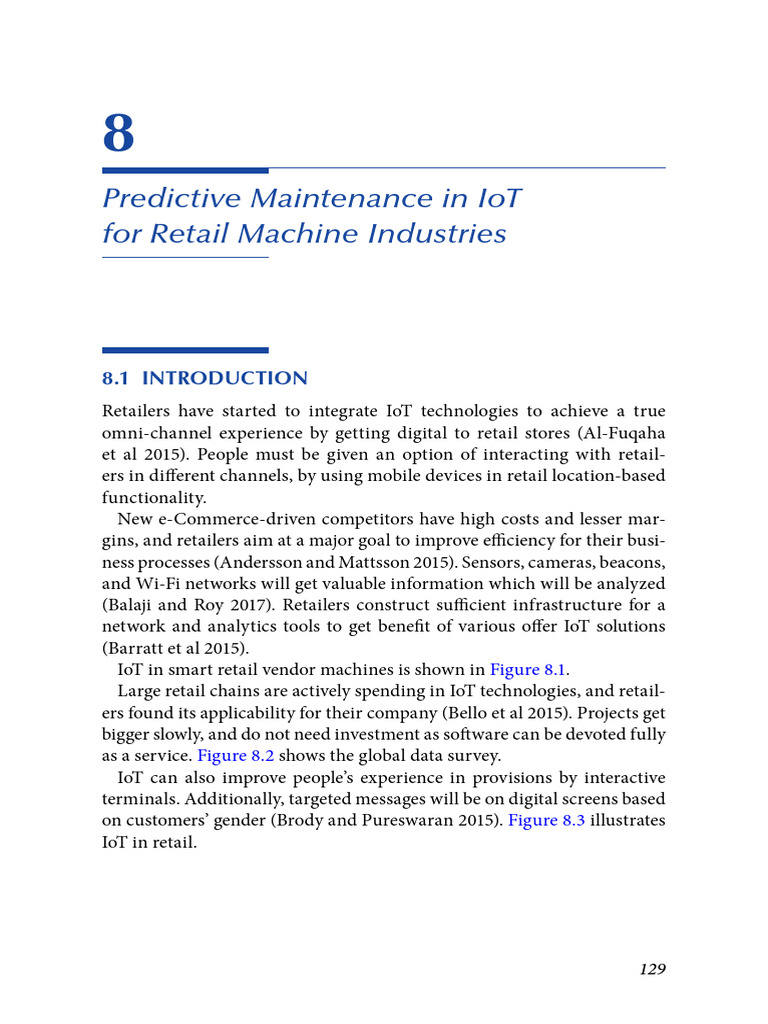 Predictive Maintenance in IoT For Retail Machine Industries - CAP 8 | PDF | Internet Of Things ...