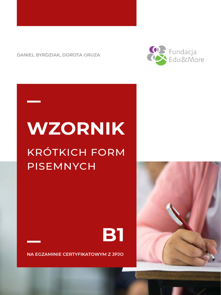 Edu and More Wzornik Krotkich Form Pub 2jwyou | PDF
